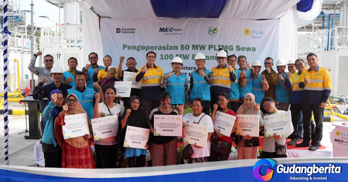 PLN Batam Resmikan 50 MW PLTMG Baru di Hari Listrik Nasional, Jawab ...